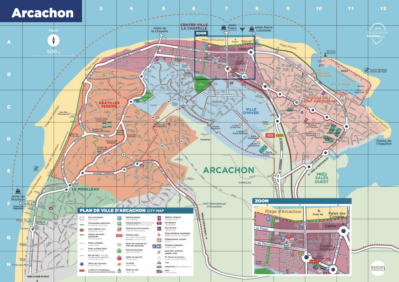 Plan d’Arcachon – Mairie d'Arcachon – Site Officiel